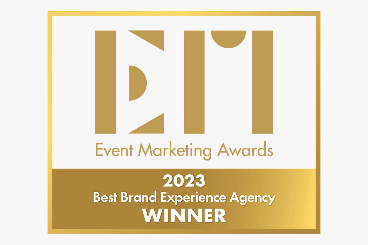 Gold at the Campaign Asia Event Marketing Awards 2023 | Imagination
